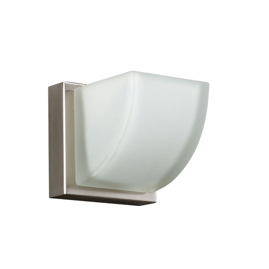 CHARLOTTE wall lamp nickel 1x60W 230V