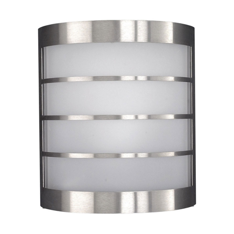 CALGARY wall lantern inox 1x12W 230V