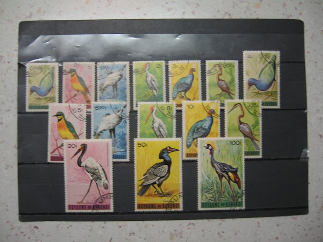 1965 Burundi ptice serija  (5118)