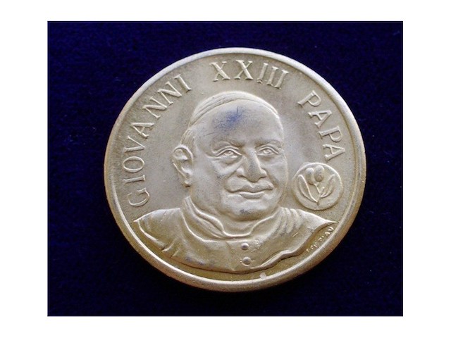 Italijanska kovanica Giovanni XXlll papa fi=30mm.