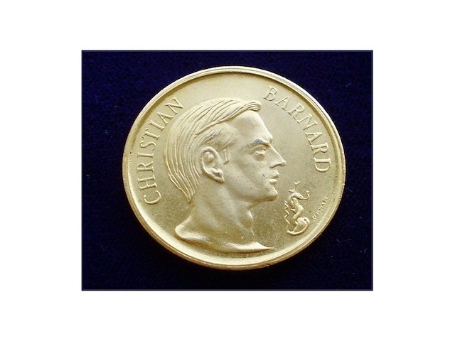 Italijanska kovanica Christian Barnard fi=30mm