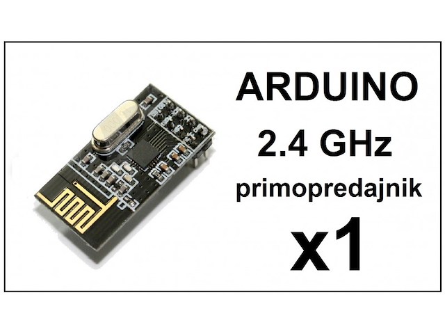 ARDUINO 2.4GHz primopredajnik - WiFi