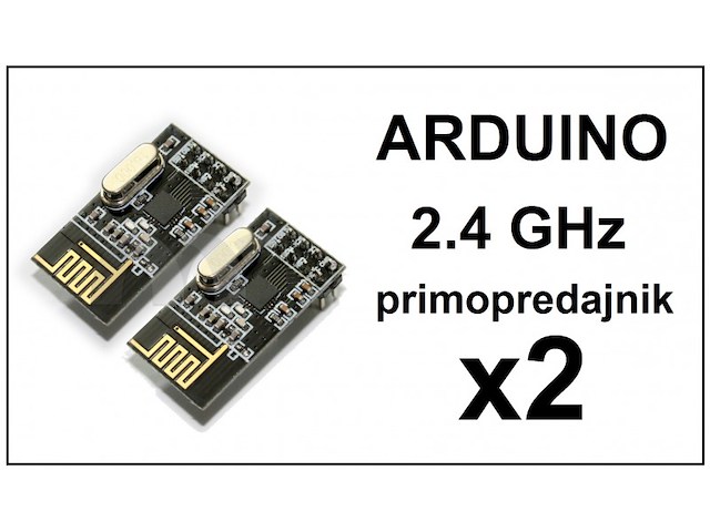 ARDUINO 2.4GHz primopredajnik - WiFi - 2 komada