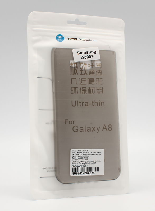 Torbica Teracell Skin za Samsung A800F Galaxy A8 crna