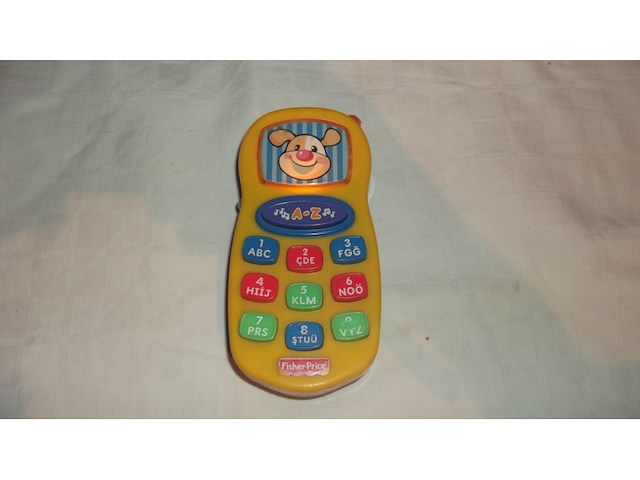 FISHER PRICE MUZICKI I SVETLOSNI TELEFON