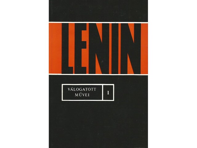 Lenin valogatott muvei I-II-III kotet