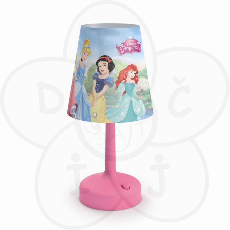 table lamp-Princess-PINK