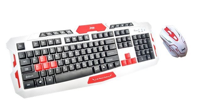 TAST. MS ACROBAT_2 beli beÅ¾iÄni gaming set