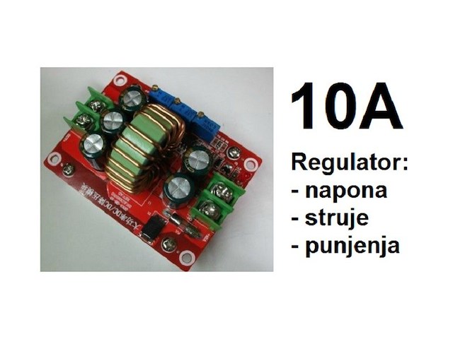 Regulator napona, struje i punjenja - 10A DC-DC