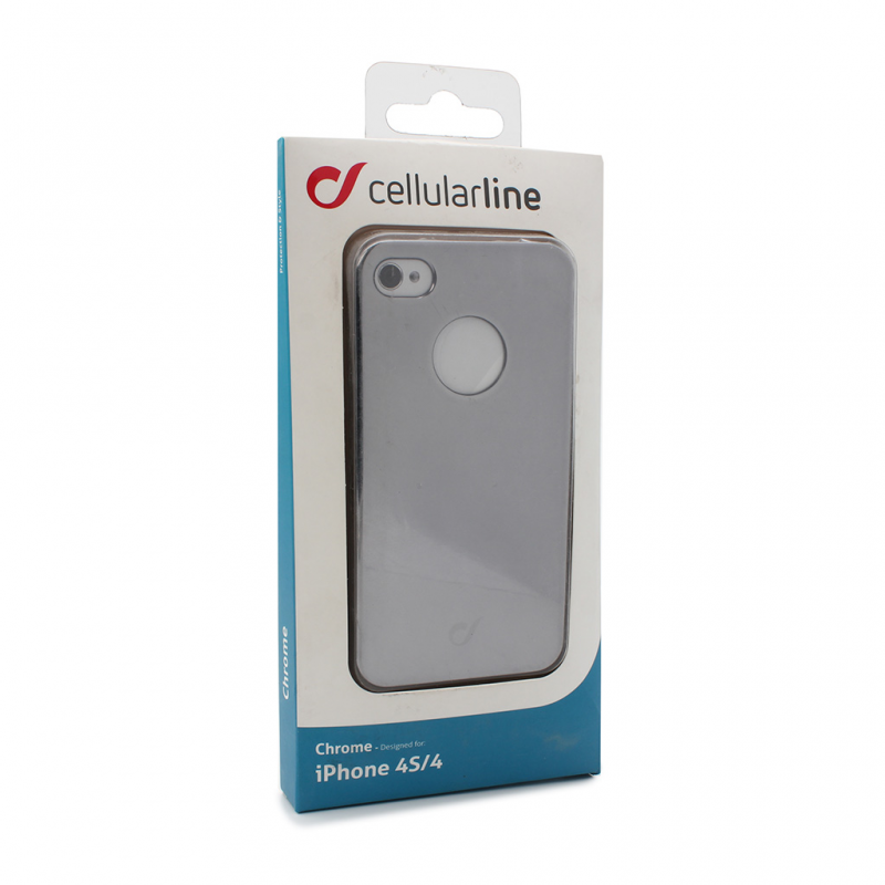 Torbica Cellular Line CHROM za iPhone 4 siva