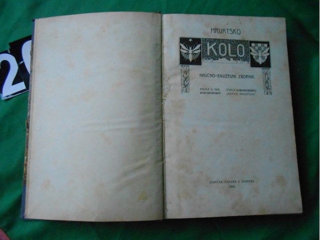 hrvatsko kolo-naučno-književni zbornik,knj.II.-1906.