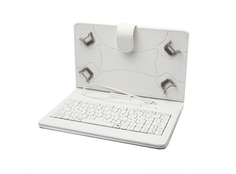 Torbica+Tastatura Teracell Unique za Tablet 7" Univerzalna bela