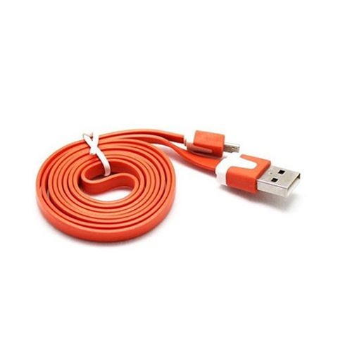 KABL USB Micro Flat 1m narandÅ¾asti