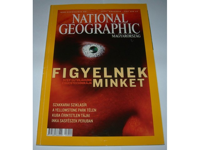 National Geographic, Mađarska, novembar 2003.