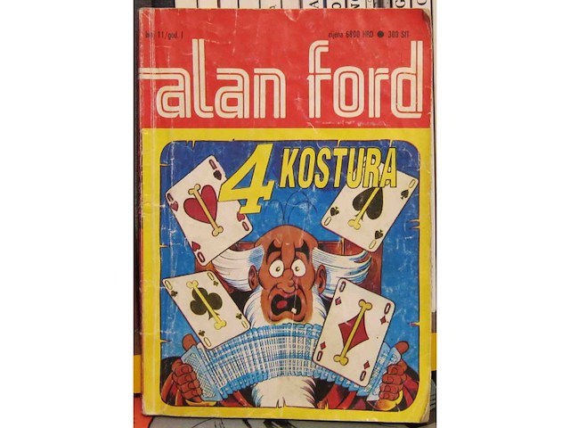 Alan Ford Strijela  11 - 4 kostura