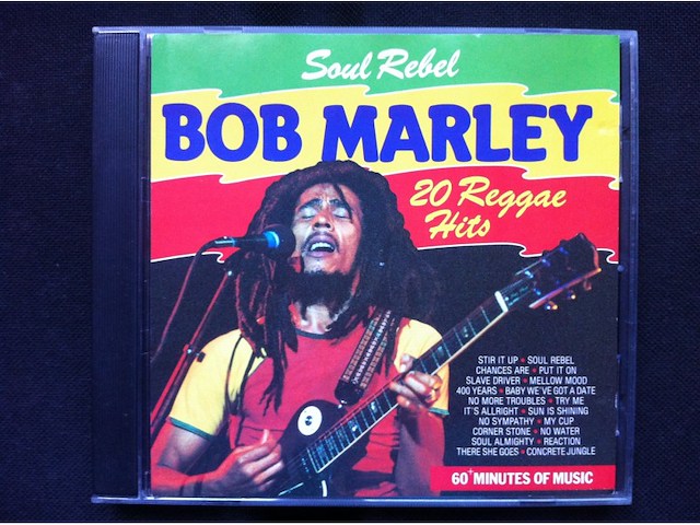 Bob Marley - SOUL REBEL - 20 REGGAE HITS