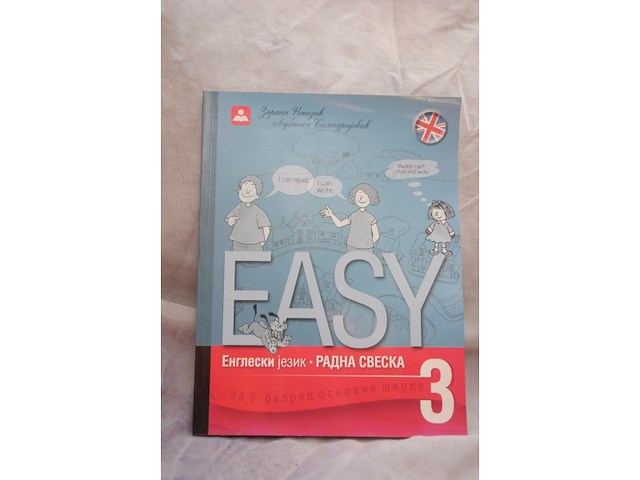 EASY 3 - Engleski jezik - r. sveska za 3. razred