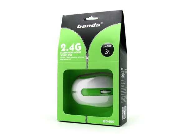 Mis Wireless USB Banda BD400 zeleni