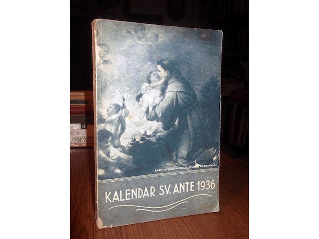 KALENDAR SV. ANTE 1936