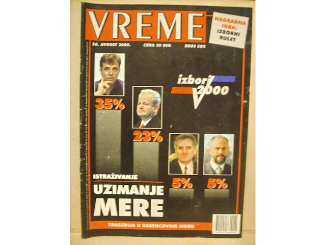 VREME, BROJ 503