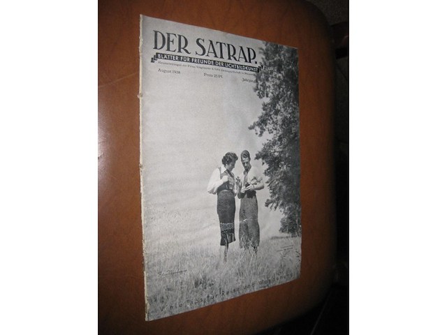 Der Satrap 14. Jahrgang 1938. August