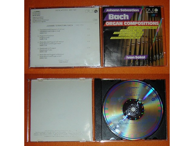 J.S.BACH,IVAN SOKOLOV - Organ Compozitions (CD) Austria