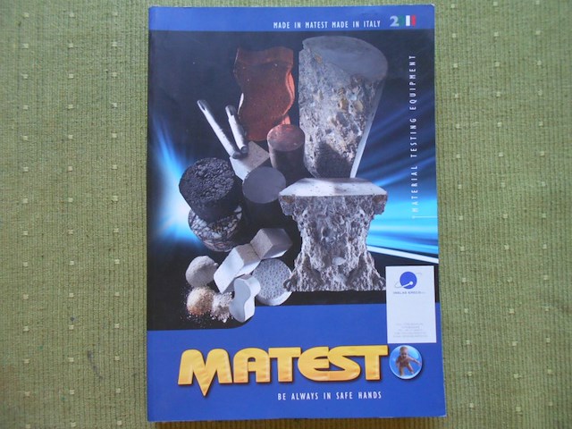MATEST 2011, Catalogue 8th edition