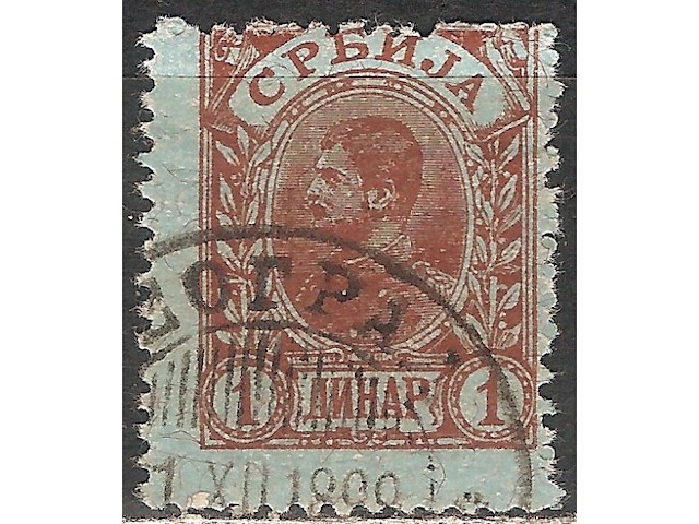 1894 - Kralj Aleksandar 1 din crvena