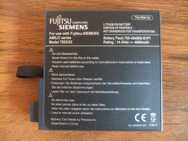 Fujitsu Siemens Amilo baterija 14.4V 4000 mAh ORIGINAL