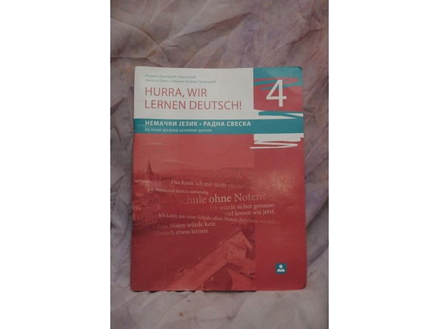 Hurra, wir lernen deutsch! - r. sveska za 8. raz.