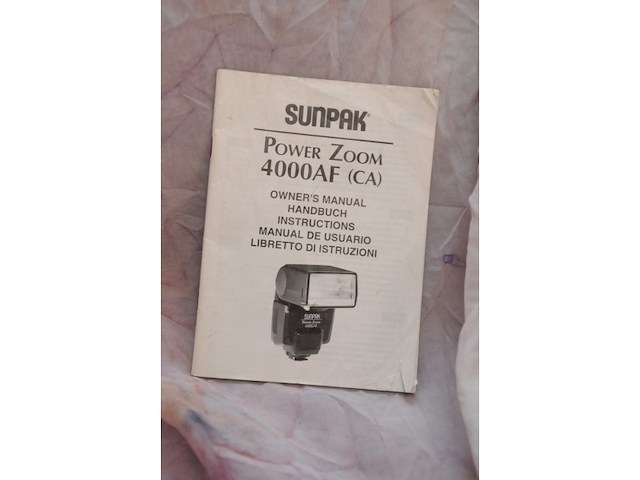 Sunpak power zoom 4000 af