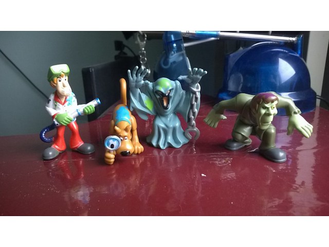 Scooby Doo - 4 figurice