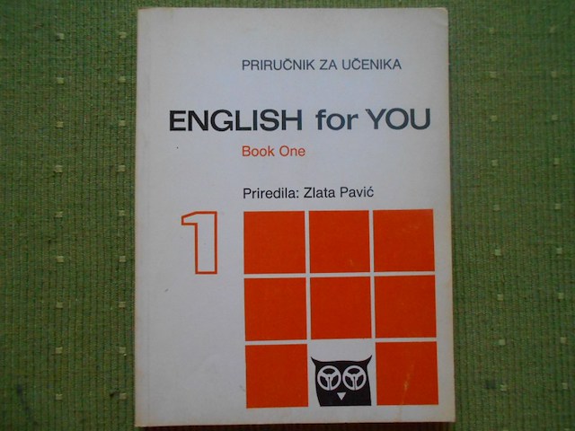ENGLISH for YOU, Priručnik za učenika, Book One 1