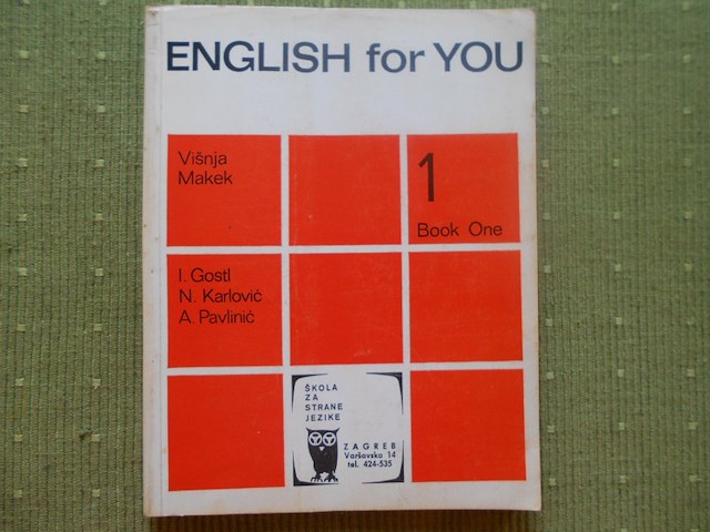 ENGLISH for YOU, Book One 1