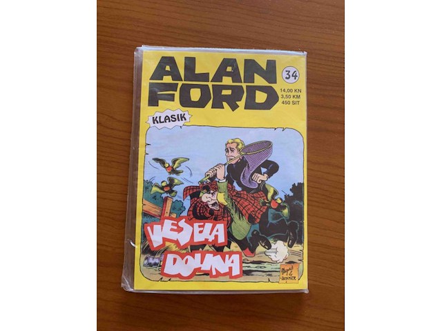 alan ford klasik 34 - Vesela dolina