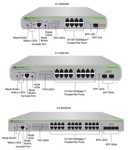 NET AT Switch AT-GS924M