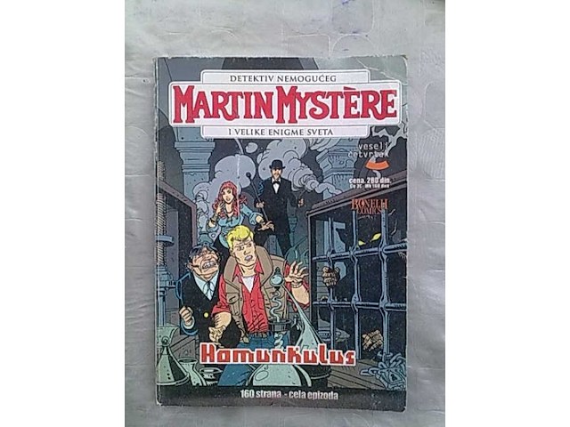 Martin Mystere-Homunkulus