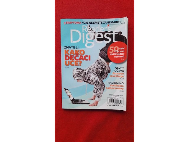 Readers Digest  Septembar 2011