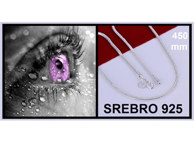 Ogrlica SREBRO 925 - N192 - 18