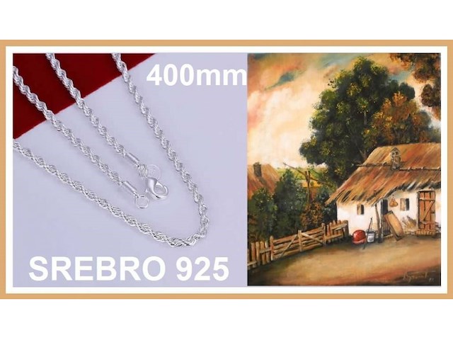 Ogrlica SREBRO 925 - N226 - 16