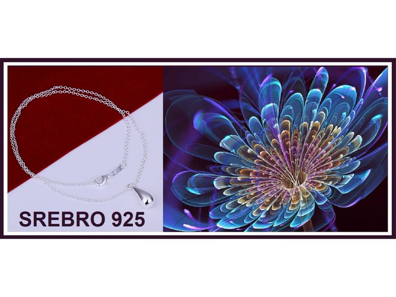 Ogrlica SREBRO 925 - N177