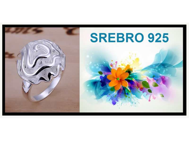 Prsten SREBRO 925 - R005