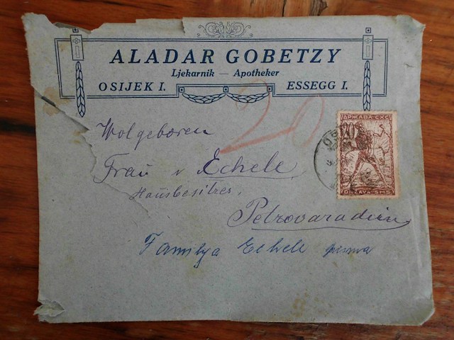 Aladar Gobetzy Apotekar Osijek