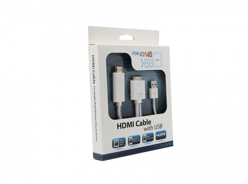 HDMI cable with USB