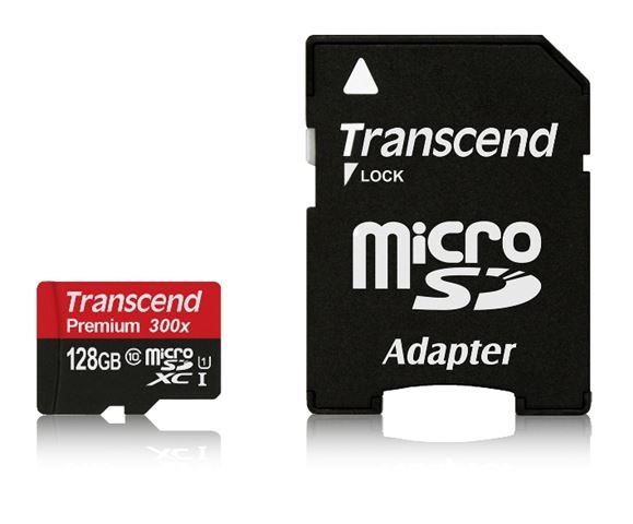 Memorijska kartica Transcend SD MICRO 128GB HC Class10 + SD adapter