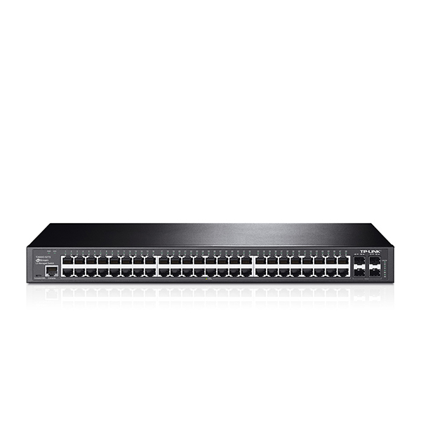 TP-Link TL-SG3452 Omada L3-lite upravljiv cloud svič 48 port 10/100/1000Mb/s + 4 SFP GbE, VLAN, SNMP, RMON, storm control, L2~L4 QoS, IGMP, ACL, port security, Zero-Touch Provision, Web / iOS / An...