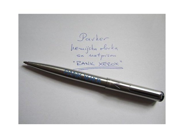 Parker - hemijska olovka sa natpisom Rank Xerox