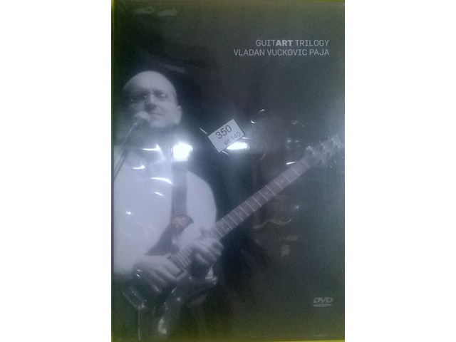 dvd Vladan Vučković Paja...Guitart trilogy