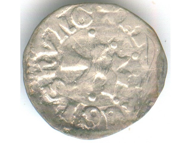 Madjarska denar Lajos Louis I 1342/1382 EH432