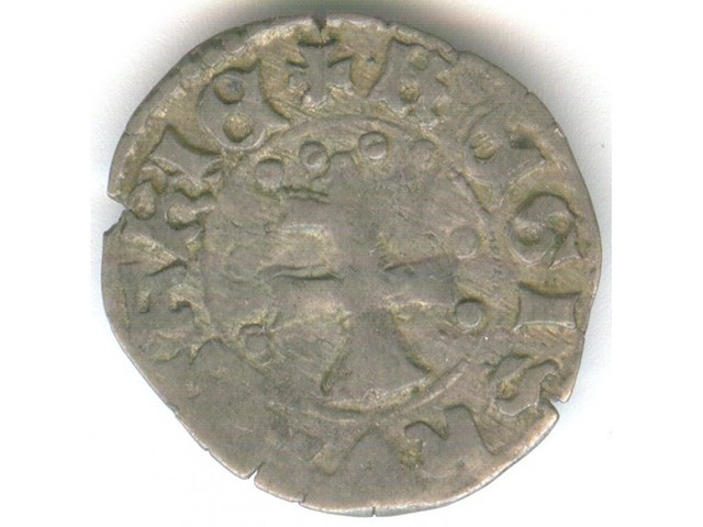 Madjarska denar Lajos Louis I 1342/1382 EH438